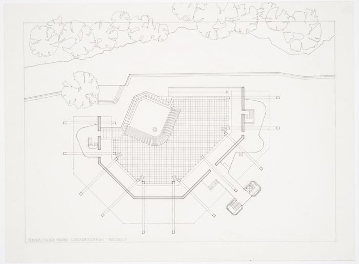 Florey Building, Queen's College, University of Oxford, Oxford, England ...