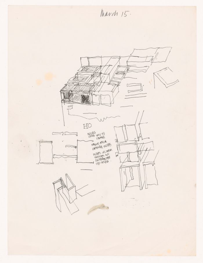 House VI, Cornwall, Connecticut - Peter Eisenman fonds | CCA
