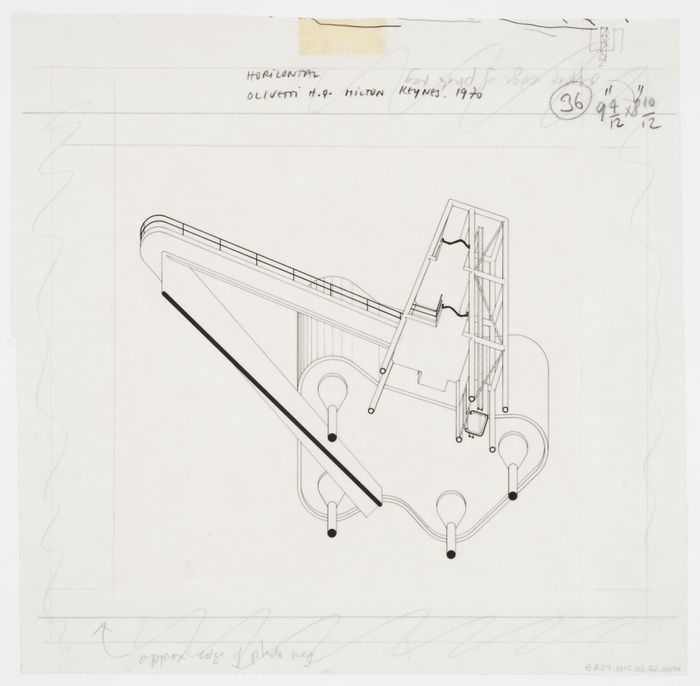 British Olivetti Headquarters, Milton Keynes, England, United Kingdom ...