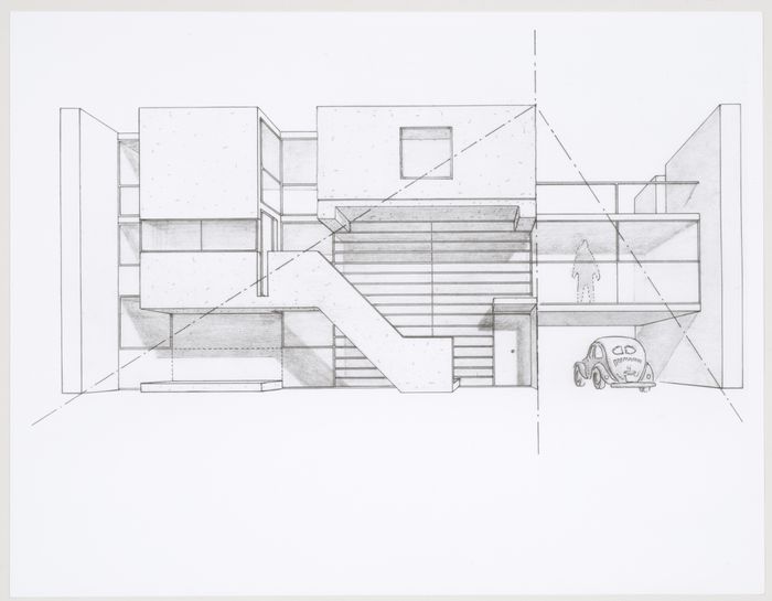 Core and Crosswall House - James Stirling / Michael Wilford fonds | CCA