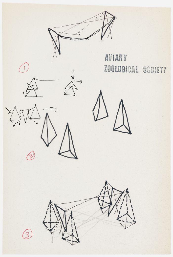 New Aviary, Zoological Society - Cedric Price fonds | CCA