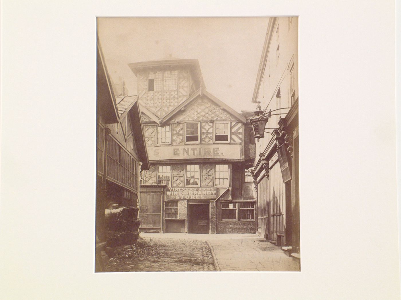 Exterior view of the Vintner's Arms, Manchester, England
