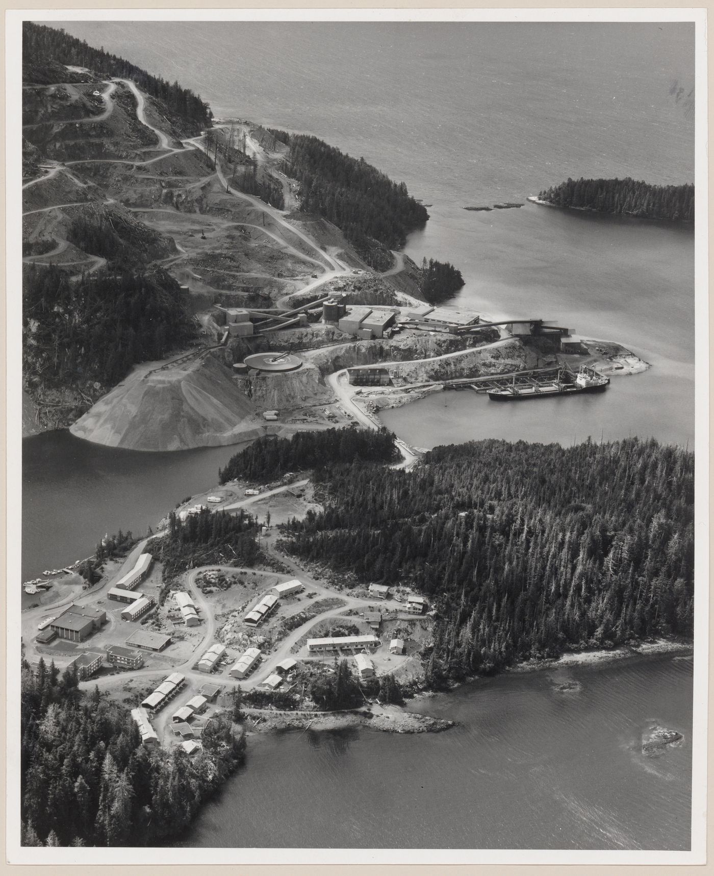 Queen Charlotte Islands, TASU on Moresby Island. TASU is community for ...