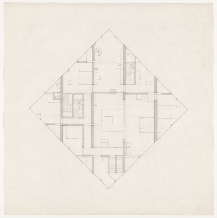 Diamond House B - John Hejduk fonds | CCA