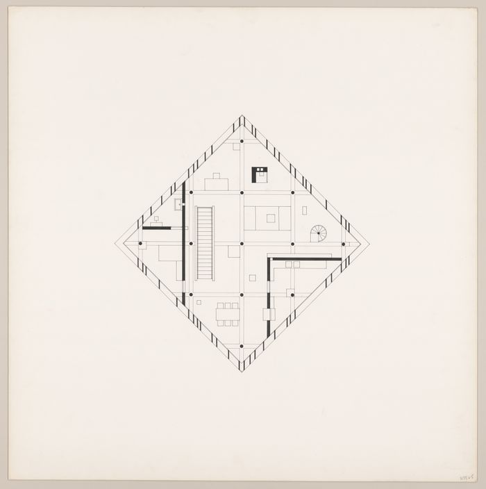 Diamond House A - John Hejduk fonds | CCA