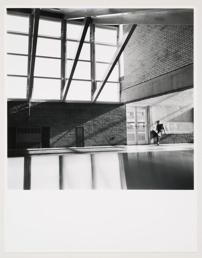 School Assembly Hall, Brunswick Park Primary School, London, England ...