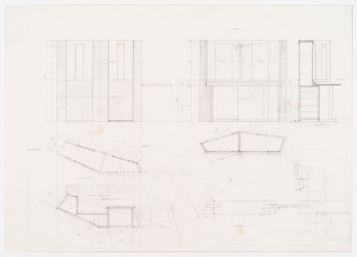 Casa Frea [Frea house], Milan, Italy (1983) - Umberto Riva fonds | CCA