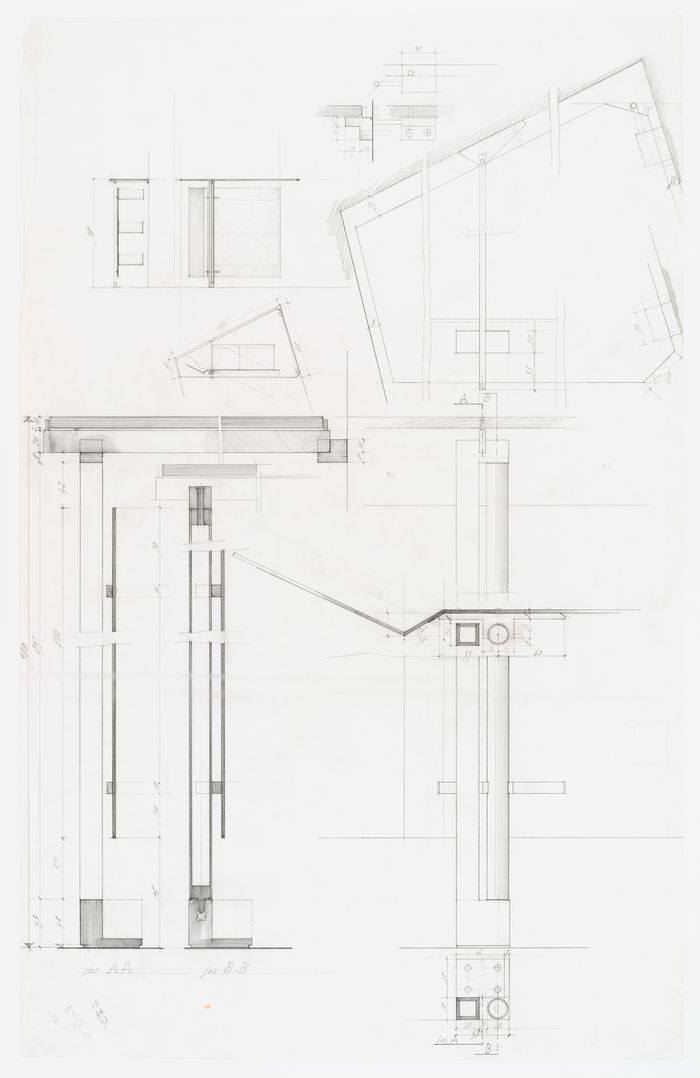Casa Frea [Frea house], Milan, Italy (1983) - Umberto Riva fonds | CCA
