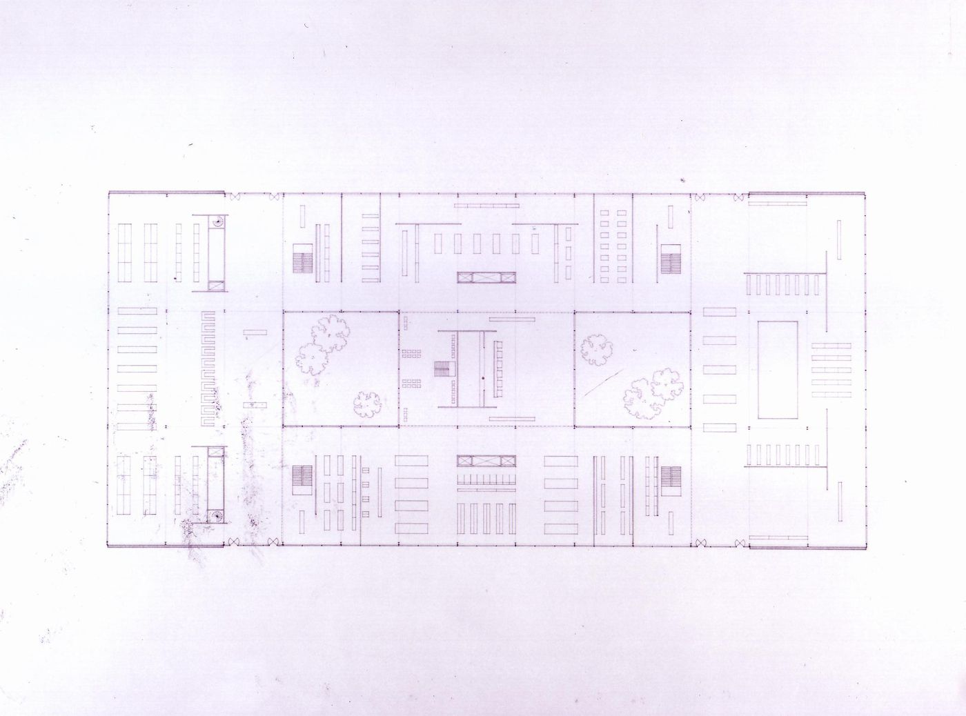 IIT graduate thesis: Plan for a surburban shopping centre