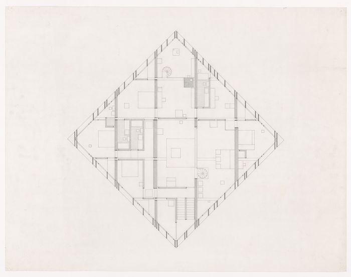 Diamond House B - John Hejduk fonds | CCA