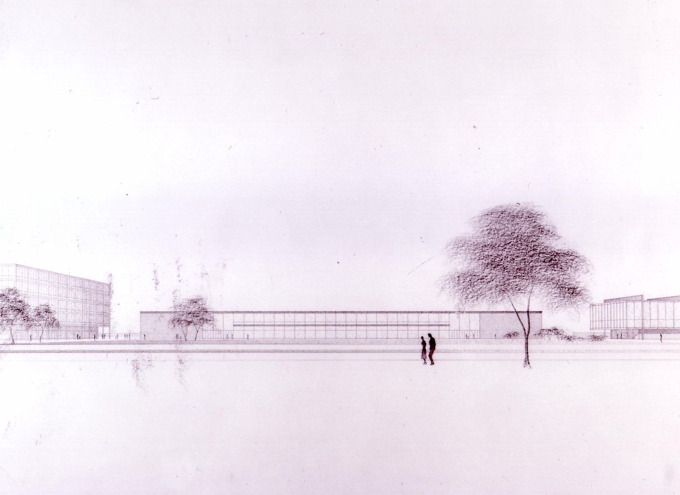 IIT graduate thesis: Perspective for a surburban shopping centre