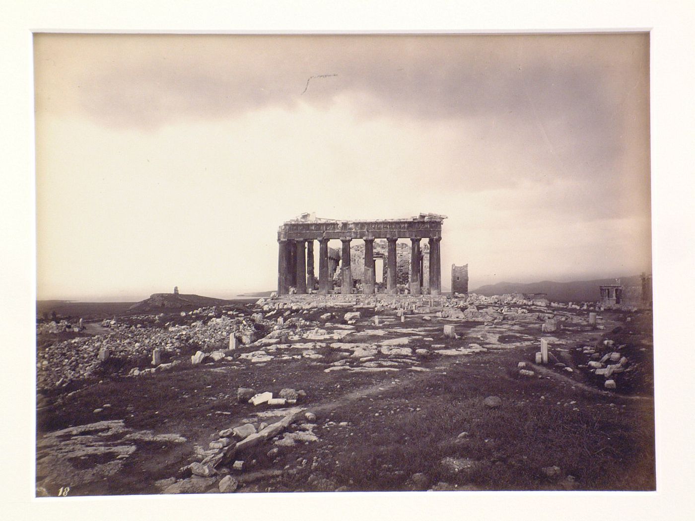 XVIII. The Summit of the Acropolis from the extreme Eastern extremity ...