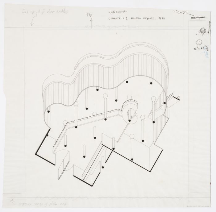 British Olivetti Headquarters, Milton Keynes, England, United Kingdom ...