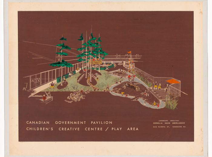 Children's Creative Centre Playground, Canadian Federal Pavilion, Expo ...