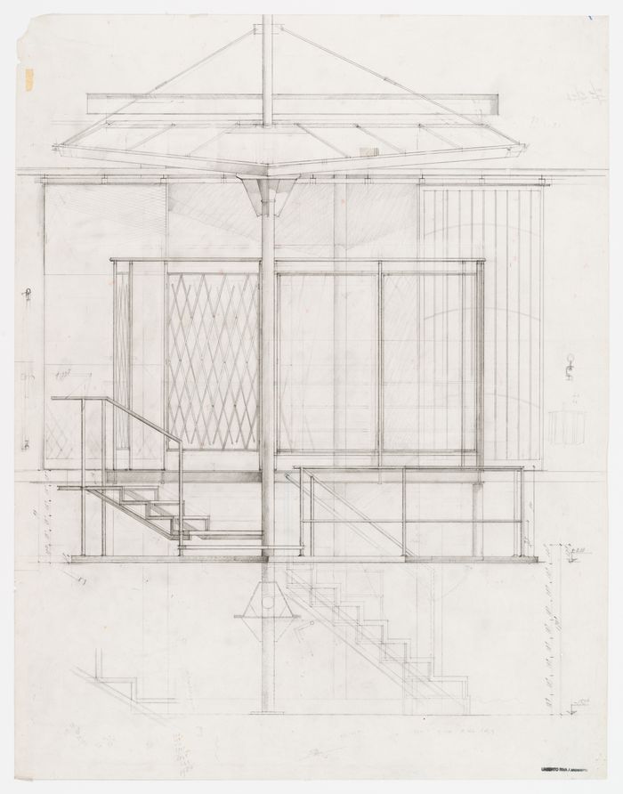 Casa Frea [Frea house], Milan, Italy (1983) - Umberto Riva fonds | CCA