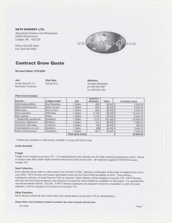 Inuvik School, Inuvik, Northwest Territories (2008) - Cornelia Hahn ...