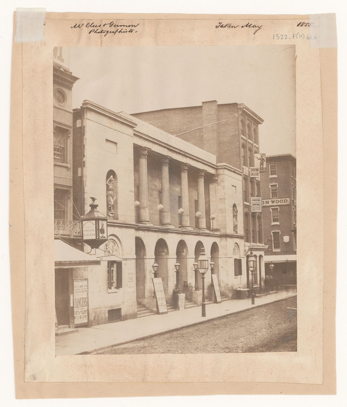 Second Chestnut Street Theater, Philadelphia, Pennsylvania