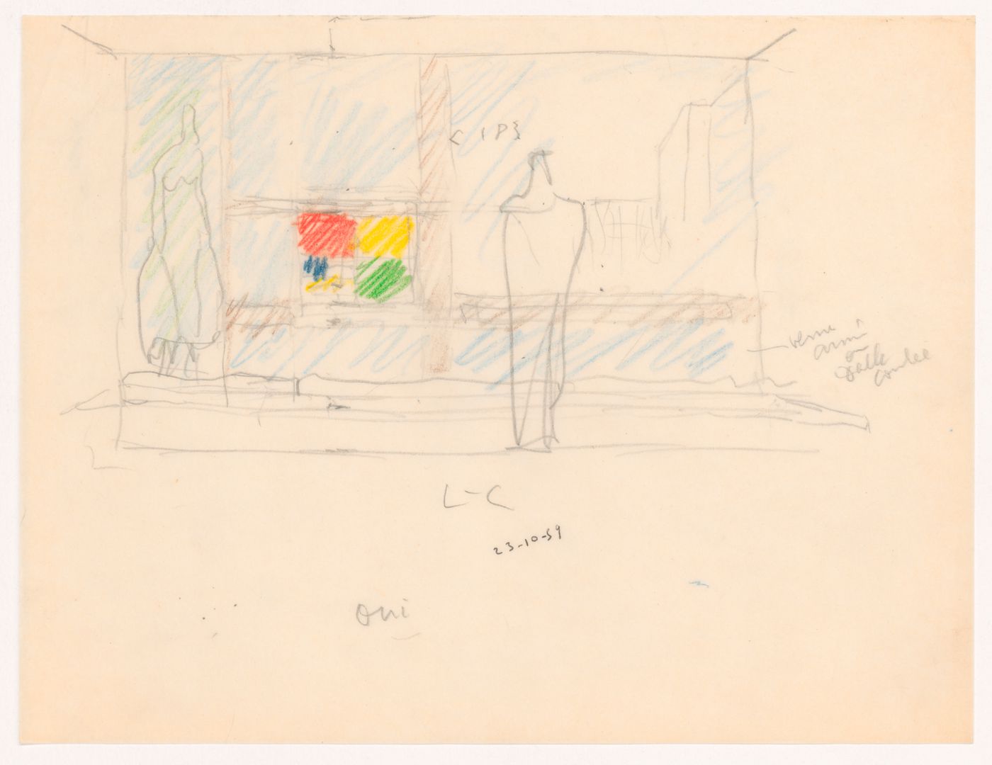 Équipement du logis: IVe mur panel 66