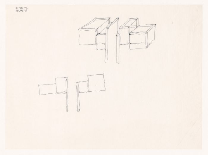 House VI, Cornwall, Connecticut - Peter Eisenman fonds | CCA