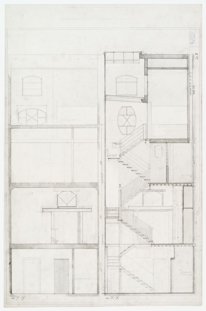 Casa Frea [Frea house], Milan, Italy (1983) - Umberto Riva fonds | CCA