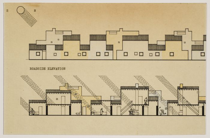 Village housing for CIAM X - James Stirling / Michael Wilford fonds | CCA