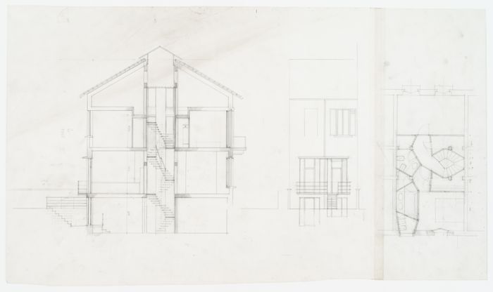 Casa Frea [Frea house], Milan, Italy (1983) - Umberto Riva fonds | CCA