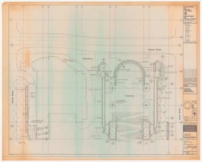 Robson Square Provincial Government Complex, Vancouver, British ...