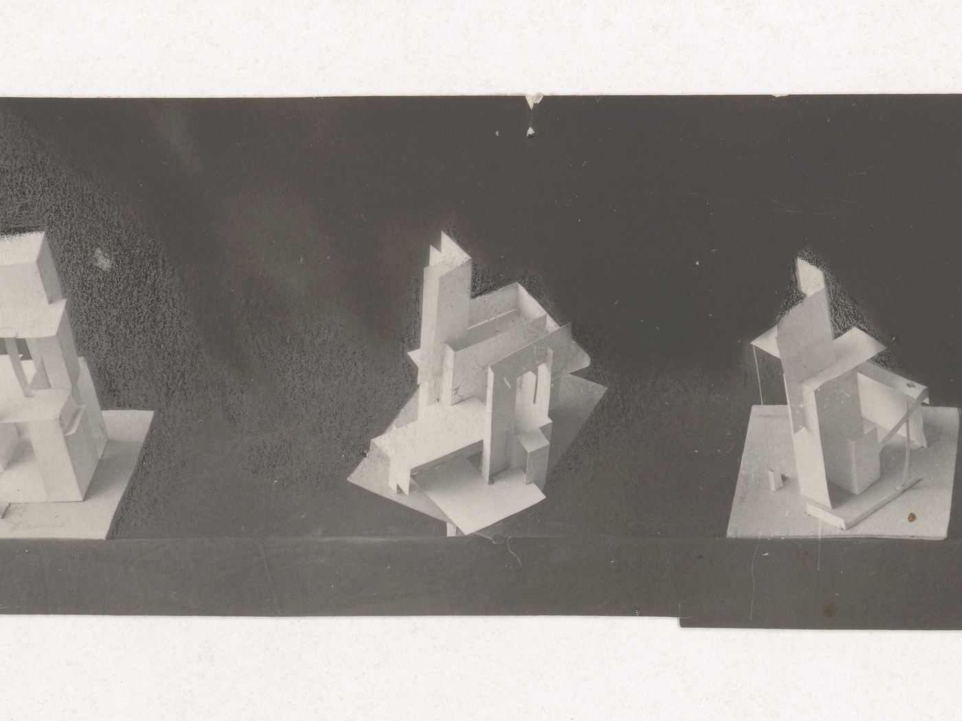 Photograph of student models by Klimov and unidentified students on the ...