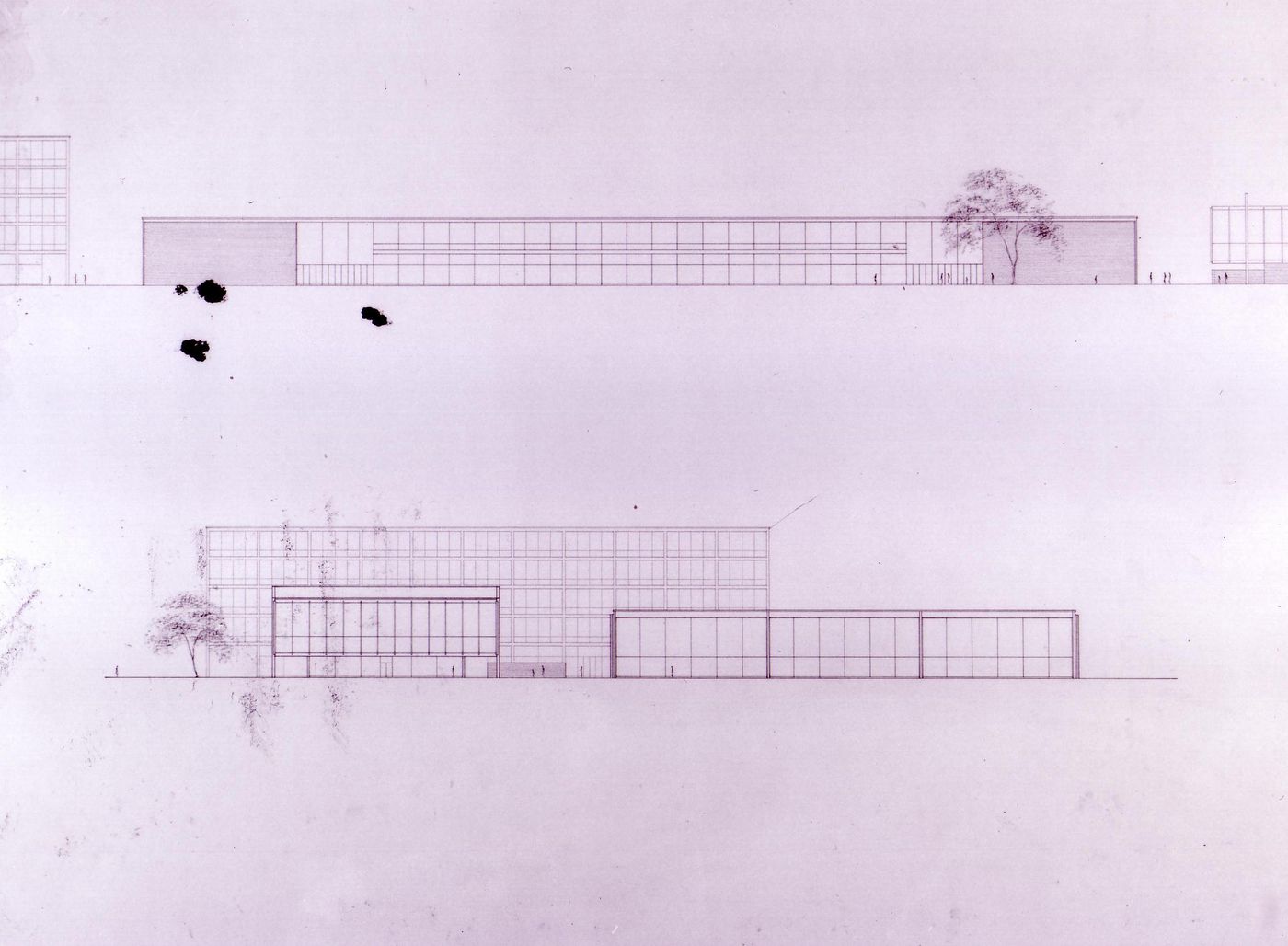 IIT graduate thesis: Elevations for a surburban shopping centre