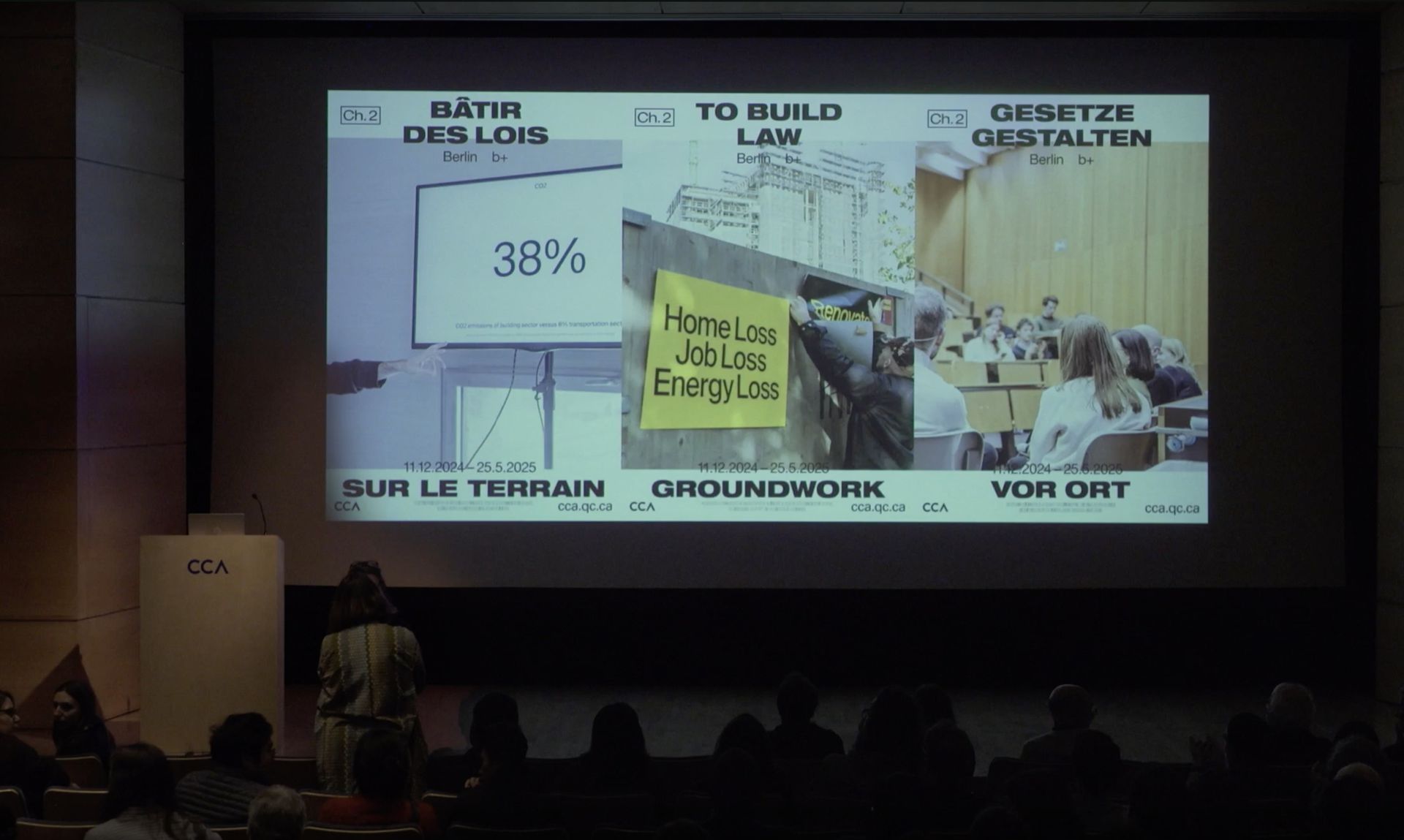Opening lecture of the exhibition To Build Law